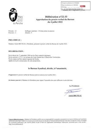 Calaméo 22 33 Approbation Procès Verbal Du 4 Juillet 2022