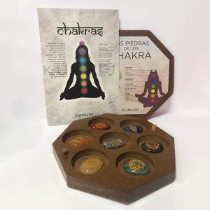 Set Las Piedras De Los Chakra Siete Planos