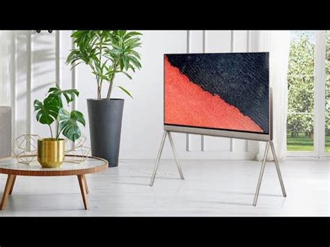 Lg Oled Objet Collection Pos Luxury Ai Television Youtube