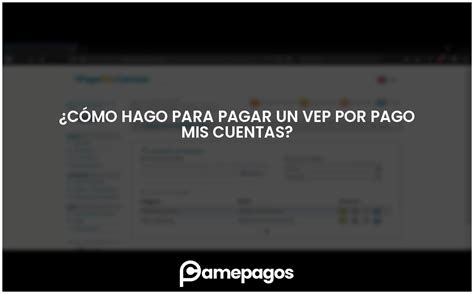 C Mo Hago Para Pagar Un Vep Por Pago Mis Cuentas Actualizado