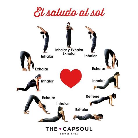Conoces Estas Postura De Yoga El Saludo Al Sol Es Una De Las Asanas