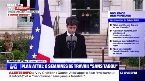 Gabriel Attal Avant qu un jeune ne tombe dans la délinquance