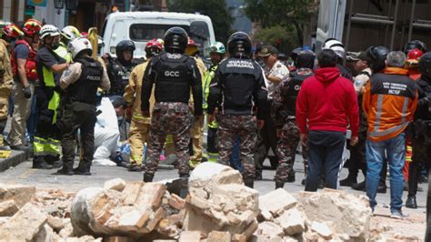 Sismo en Ecuador y Perú aumenta a 15 la cifra de fallecidos Uno TV