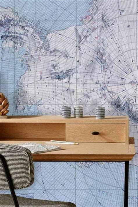 Classic World Map Mural Wallpaper Ever Wallpaper UK In 2022 World