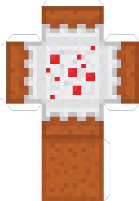 Minecraft Printables Papercraft Cake