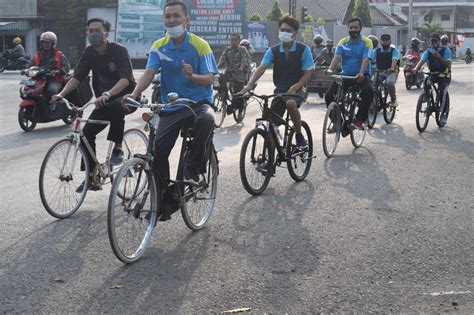 Gowes Bareng Keluarga Besar Slb Manunggal Slawi Dalam Rangka