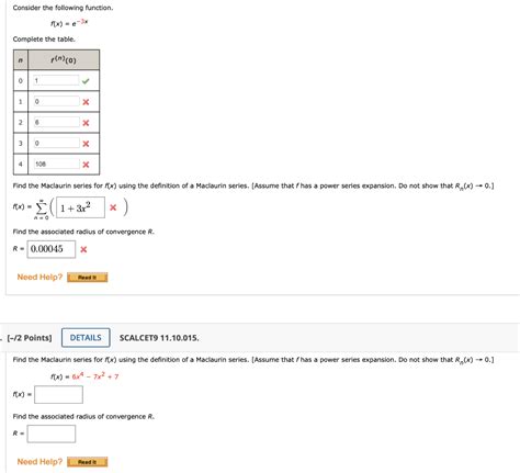 solved consider the following function f x e 3x complete