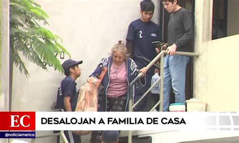 Surco Familia Fue Desalojada De Vivienda