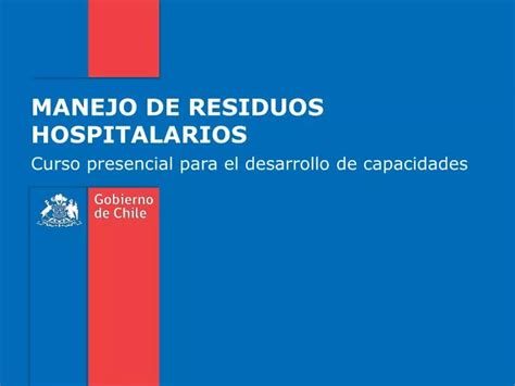 PPT MANEJO DE RESIDUOS HOSPITALARIOS PowerPoint Presentation Free