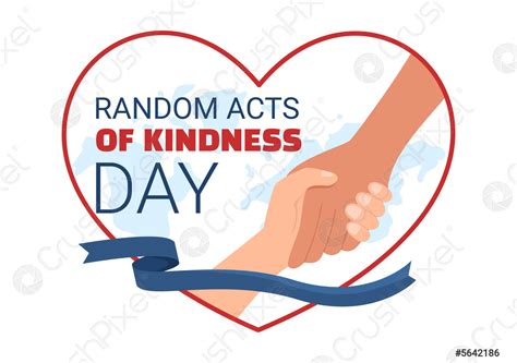 Random Acts Of Kindness On February 17th Various Small Actions Stock