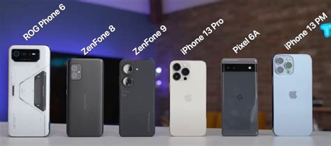 Zenfone 9 Size Comparison Vs IPhone 13 Mini Vs Flagship Phones
