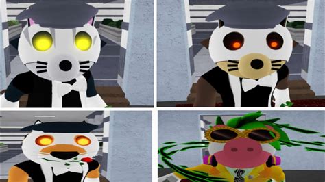ALL JUMPSCARES Piggy Performer Raid Roblox Piggy Fan Game YouTube