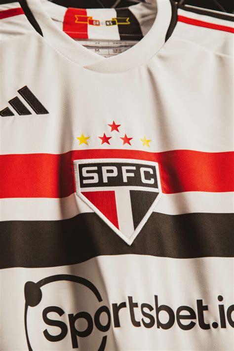 Nova Camisa Titular Do S O Paulo Fc Adidas Mdf