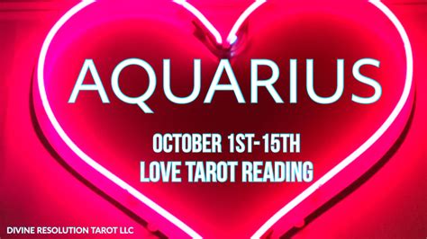 Aquarius Extended Reading October Th