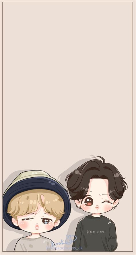 Chibi Wallpaper Bts Wallpaper Lyrics Jungkook Fanart Jungkook Cute