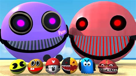 Robot Pacman Vs Cartoon Cat Vs Ms Pacman Vs Scary Pacman Is A Rehearsal