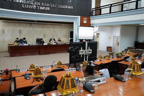 Paripurna Dprd Bupati Serahkan Ranperda Pertanggungjawaban Pelaksanaan