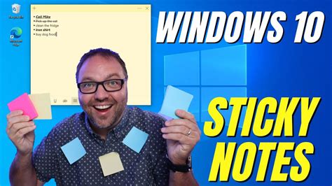 How To Put Sticky Notes On Desktop In Windows Microsoft Sticky