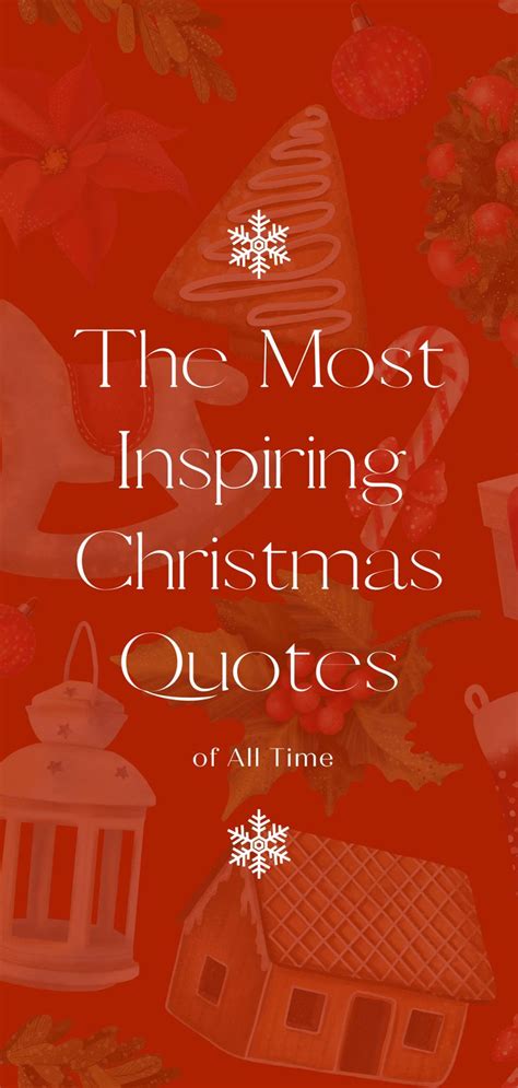 The Most Inspring Christmas Quotes Of All Time Cover Art For An