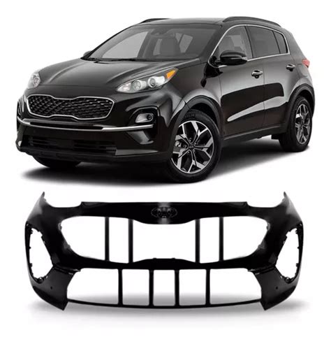 Parachoque Alma Dianteiro Kia Sportage 2020 2021 2022 Preto