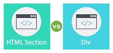 html section vs div top 6 comparison of html section vs div