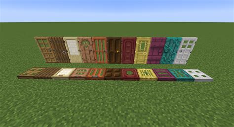 Minecraft Papercraft Door