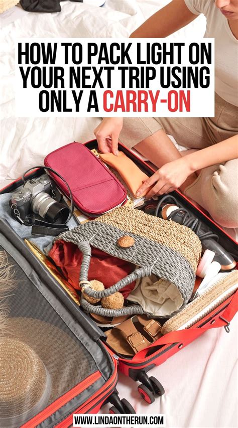 How To Pack Light On Your Next Trip Using Only A Carry On Artofit