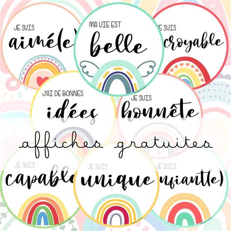 Affirmations Positives Affiches