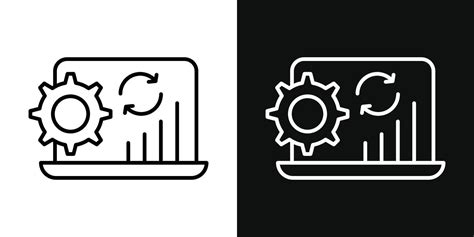Data Processing Icon Vector Art At Vecteezy