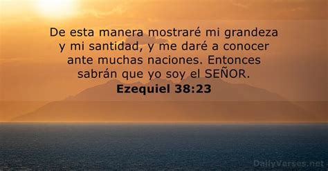 20 de mayo de 2023 Versículo de la Biblia del día Ezequiel 38 23