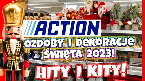 ACTION NOWA KOLEKCJA NA ŚWIĘTA 2023 ozdoby świąteczne Kolekcja