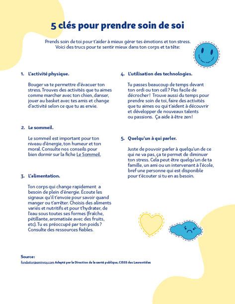 5 clés pour prendre soin de soi Respire