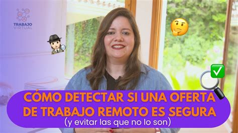Cómo detectar si una oferta de TRABAJO REMOTO es SEGURA y evitar