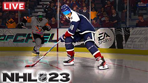 LIVE NHL 23 EASHL 3 S XBSHL Colorado Avalanche YouTube