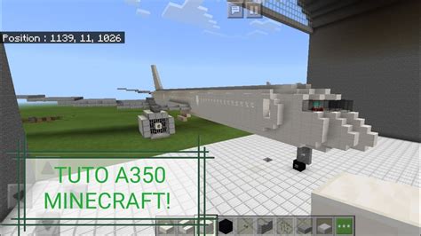 TUTO A350 AVION MINECRAFT FR Minecraft YouTube