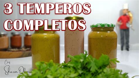 COMO FAZER TEMPERO COMPLETO CASEIRO YouTube