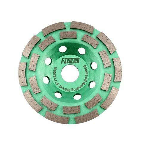 125Mm Disque Diamant À Meuler Double Rangée Meule À Béton Pour Béton