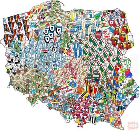 Kibicowska Mapa Polski
