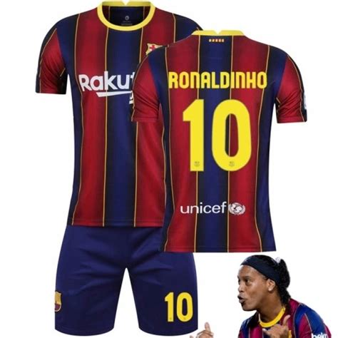 Koszulka Z Barcelony Ronaldinho Niska Cena Na Allegro Pl