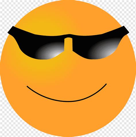 Smiley Cara Feliz Gafas De Sol Emociones Expresiones Sonriendo