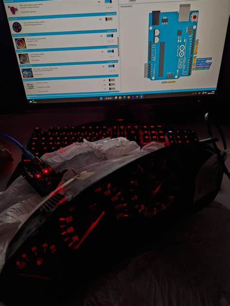 troubles making e36 cluster work on simhub with arduino uno r simracing