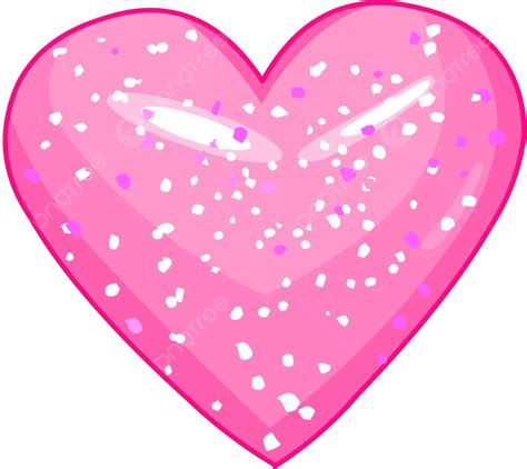 Shiny Heart Glitter Love Vector Vector Glitter Love Vector PNG And