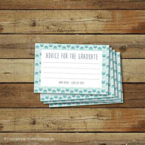Free Printable Graduation Advice Cards Best Free Printable