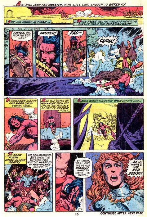 Conan The Barbarian 23 Barry Windsor Smith Art 1st Red Sonja