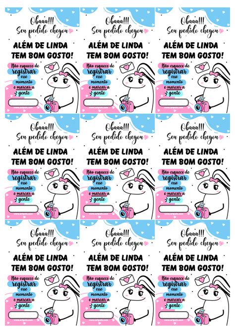 Cart O De Agradecimento Para Clientes Pronto Para Imprimir Mimos Png