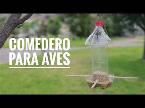 Cómo Hacer un Comedero para Pájaros con Botellas de Plástico