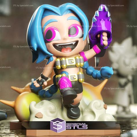 Chibi STL Collection Jinx Chibi SpecialSTL