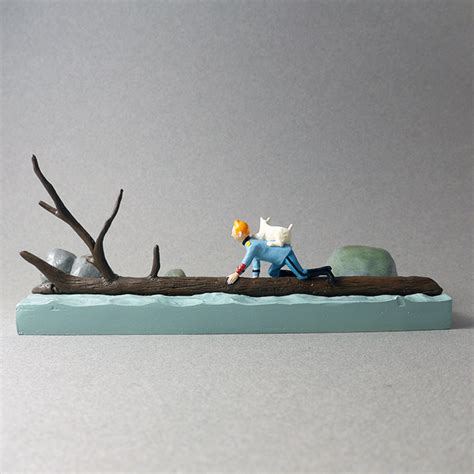 Pixi HERGÉ Tintin série N3 L OREILLE CASSEE Tintin et Milou traversant