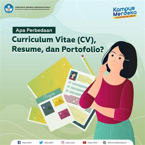 Perbedaan Curriculum Vitae Cv Dan Resume
