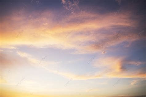 Blue Sky And White Clouds Sunset Sunset Sunset Clouds Background